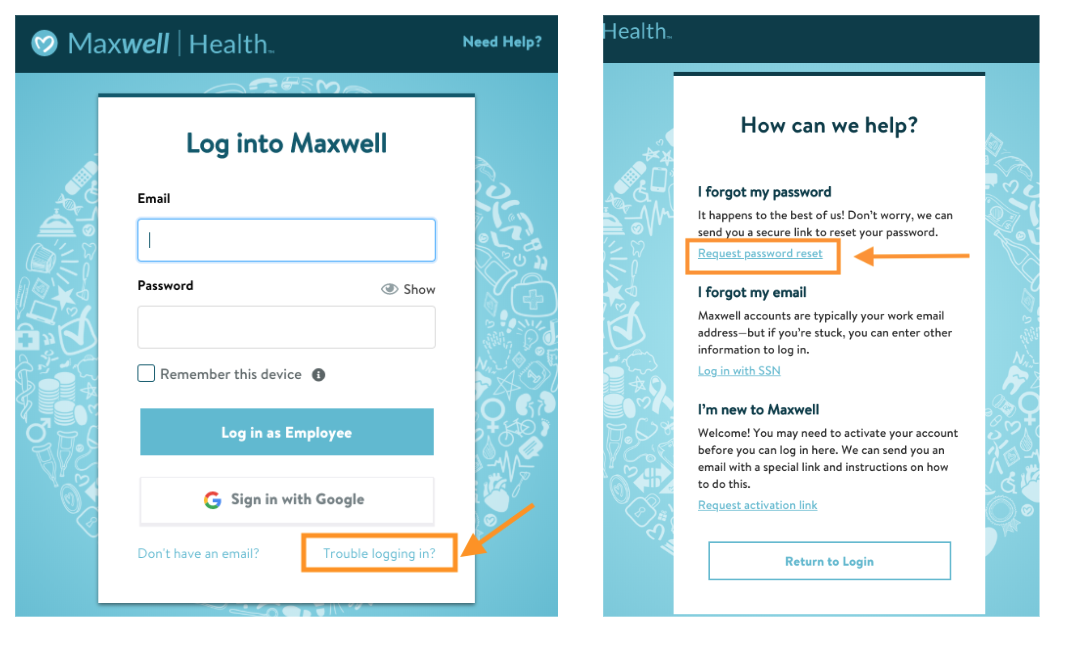 Log into Maxwell – Employee Help Center